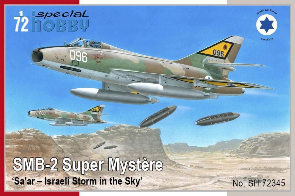 Special Hobby 72345 SMB-2 Super Mystère 'Sa’ar – Israeli Storm in the ...