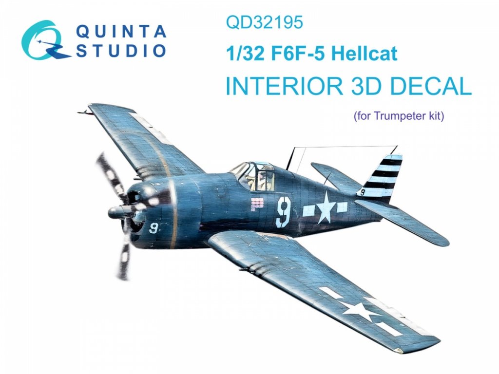 Quinta Studio QD32195 F6F-5 Hellcat 3D-Printed & coloured Interior on ...