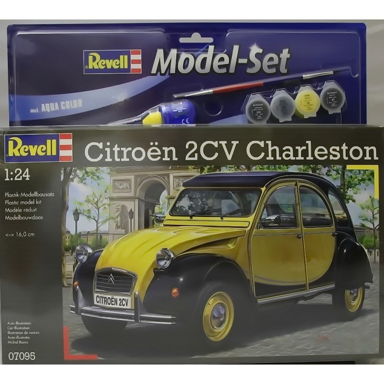Revell 67095 Citroen 2CV CHARLESTON Model Set (1:24) - Samochody ...