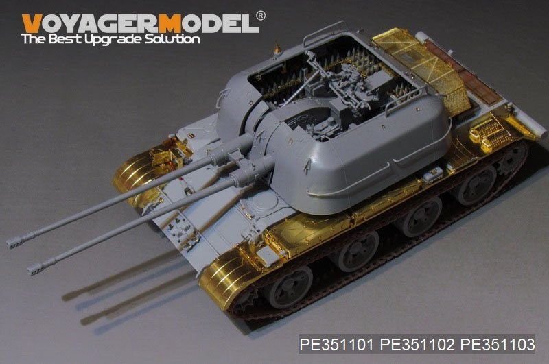Voyager Model PE351101 Soviet ZSU-57-2 SPAAG Basic set（For TRUMPETER ...