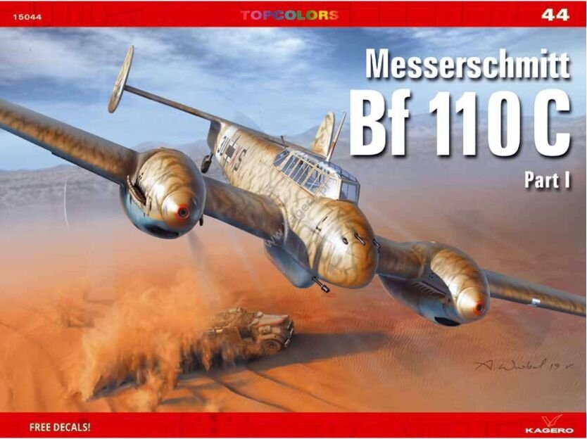 Kagero 15044 Messerschmitt Bf 110 C Part I PL EN - Kagero - Decals ...