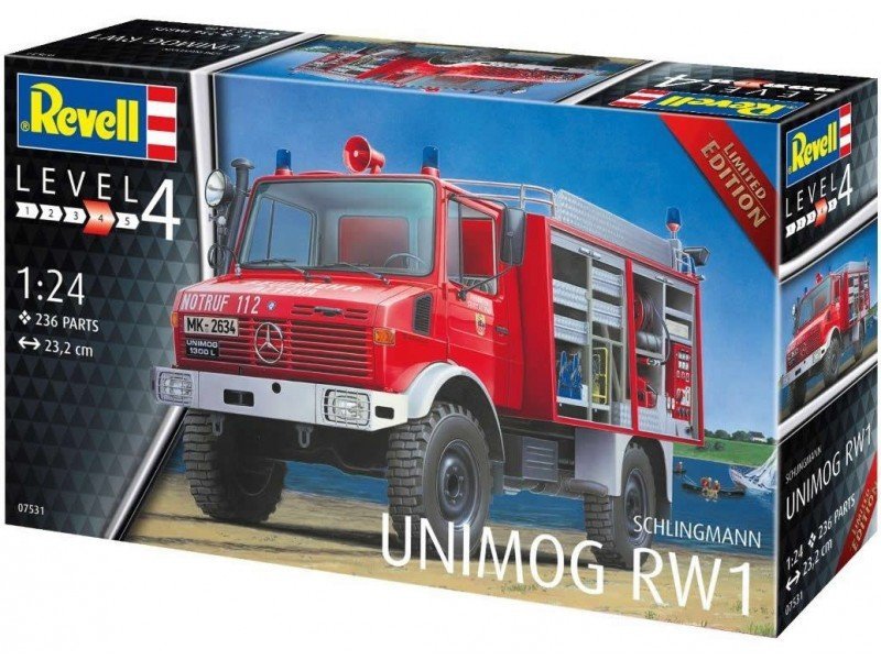 Revell 07531 Schlingmann Unimog RW1 (1 24) - 1:24 - Car models