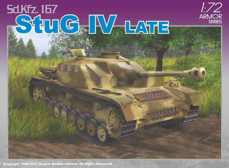 Dragon 7260 Sd.Kfz.167 Stug IV Late Production (1:72) - 1939-1945 - 1 ...