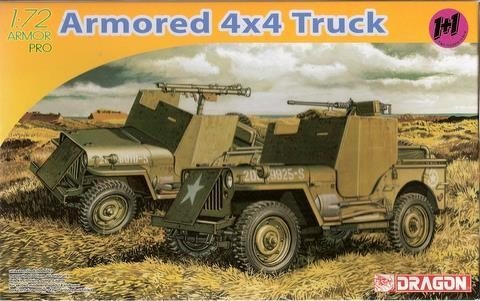 Dragon 7423 Armored 4x4 Truck (1:72) - 1939-1945 - 1 72 - Military ...