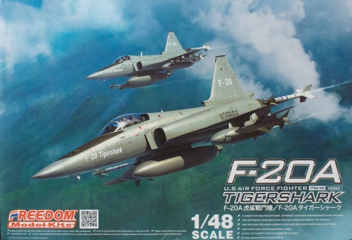 Freedom 18002 F-20A Tigershark 1 48 - jets - 1:48 - Military Aircraft