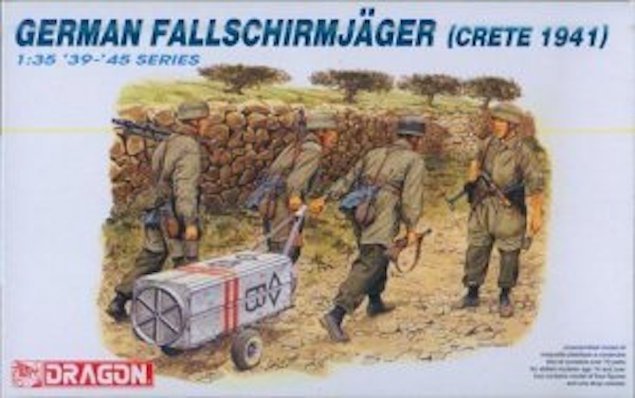 Dragon 6070 German Falschirmjaeger(Crete 1941) (1:35) - scale 1:35 ...