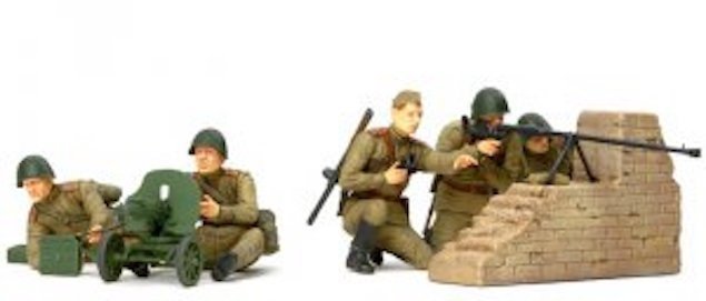 Tamiya 35306 RUSSIAN INFANTRY ANTI-TANK TEAM (1:35) - scale 1:35 - Figures