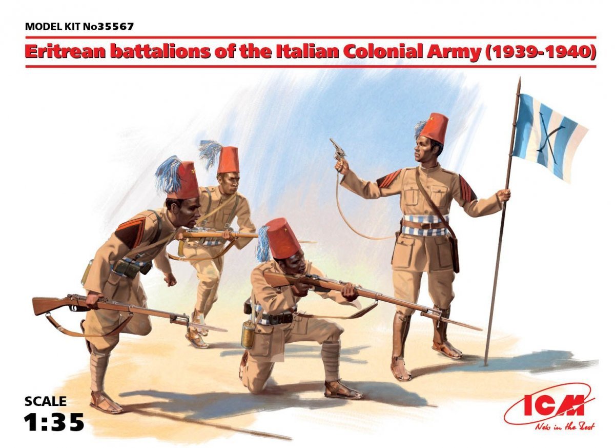 ICM 35567 Eritrean battalions of the Italian Colonial Army (1939-1940 ...