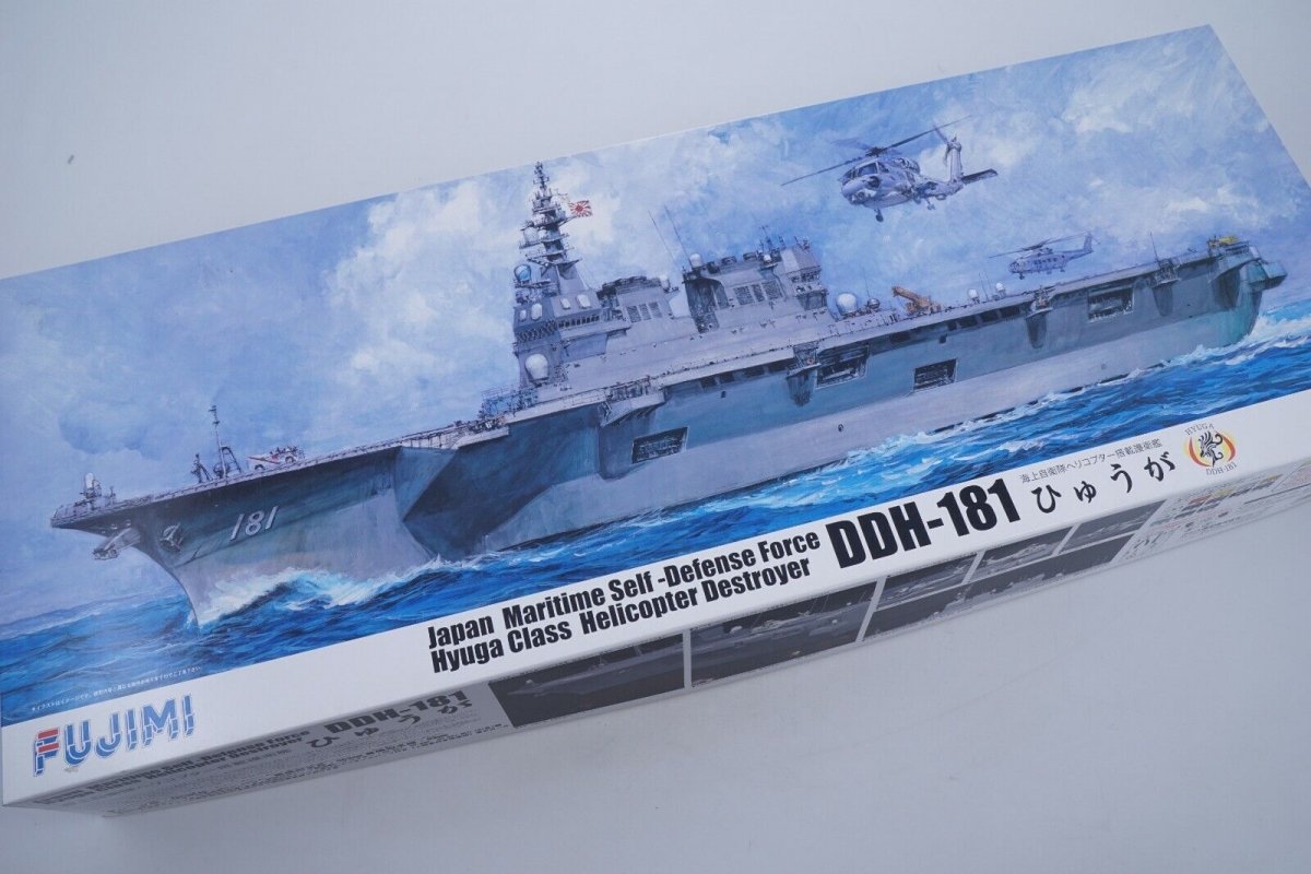 Fujimi 600116 JMSDF Hyuga Class Helicopter Destroyer DDH-181 Hyuga 1 350 - scale 1:350 ...