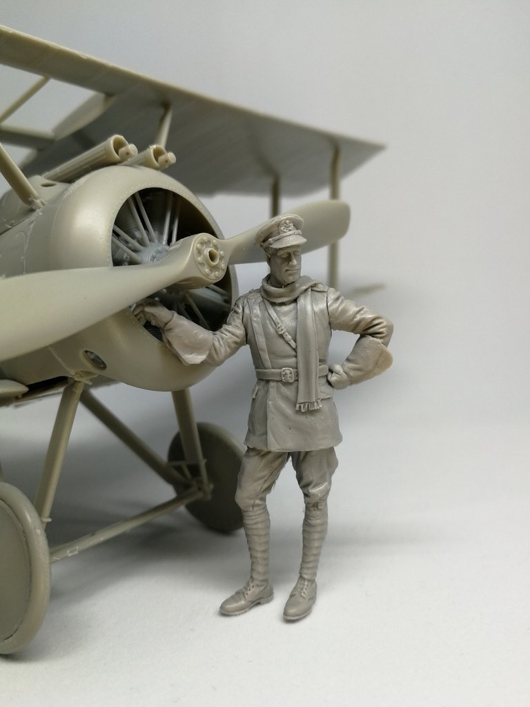 Copper State Models F32-041 Standing RFC airman 1:32 - 1:32 - Figures