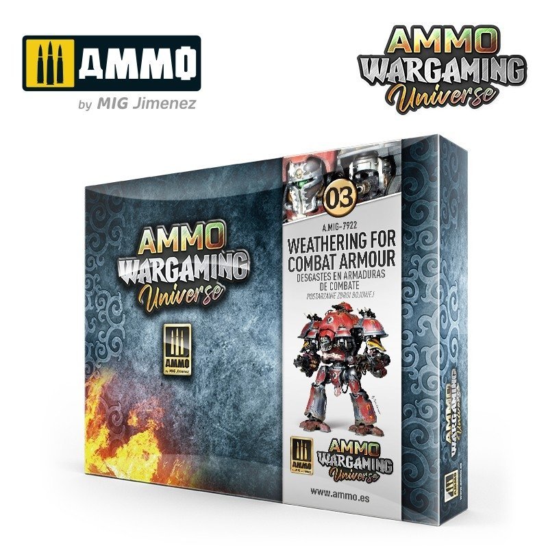 AMMO of Mig Jimenez 7922 AMMO WARGAMING UNIVERSE 03 - Weathering Combat ...