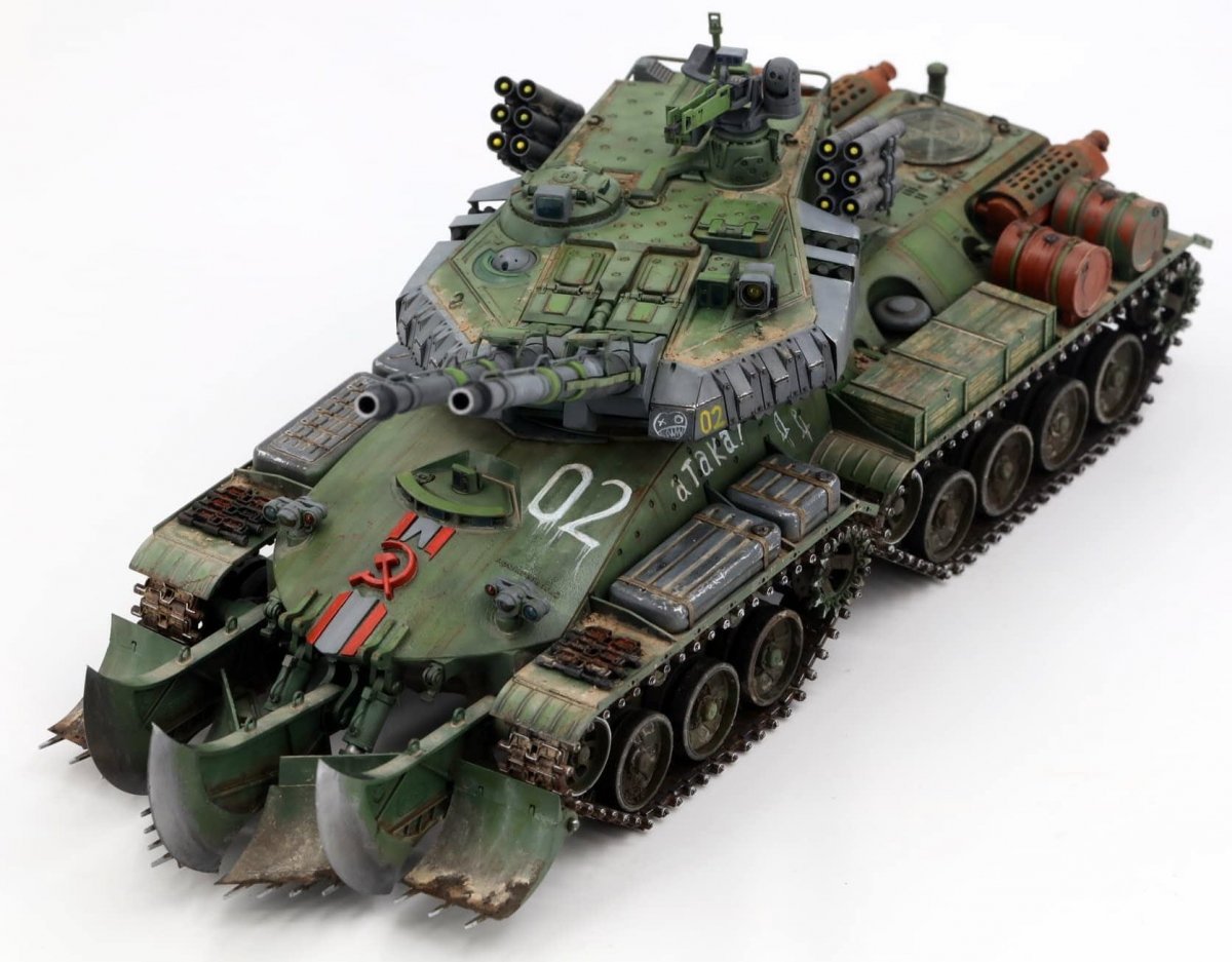 Border Model BC-001 Apocalypse Tank 1 35 - Other space vehicles - Space