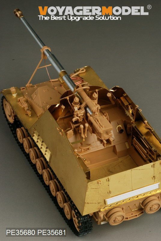 Voyager Model PE35680 WWII German Sd.Kfz. 164 Nashorn B ver include Gun ...
