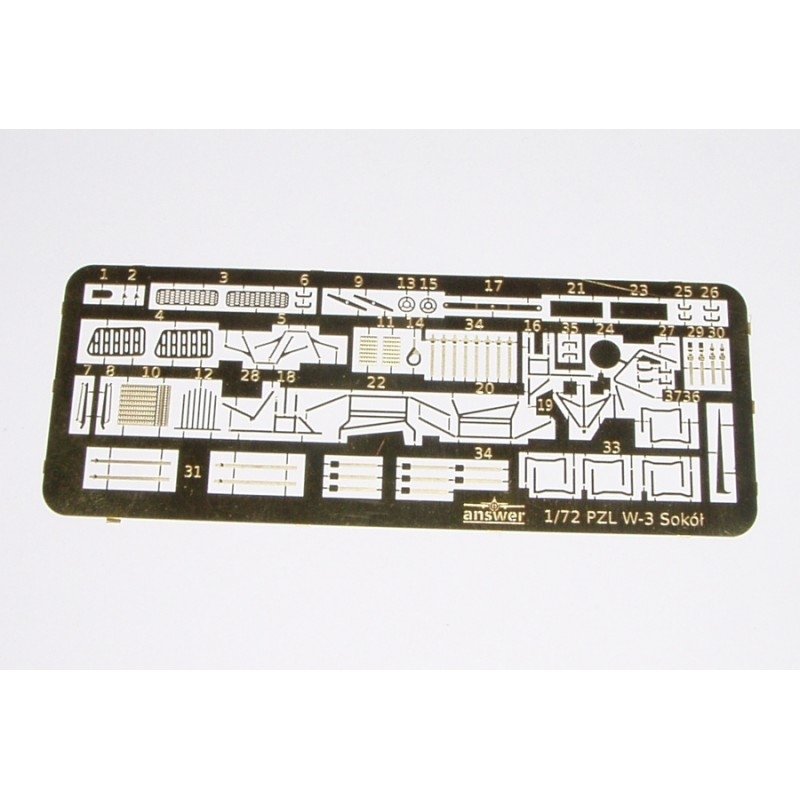 Answer AA72006 PZL W-3 Sokół Polska Policja 1 72 - 1:72 - Helicopters