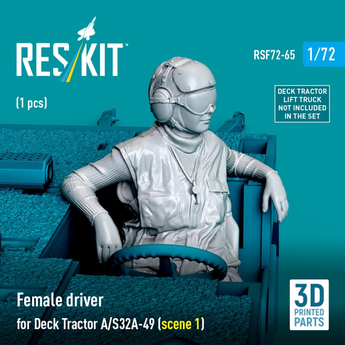 RESKIT RSF72-0065 Female driver for Deck Tractor A S32A-49 (scene 1) (1 ...