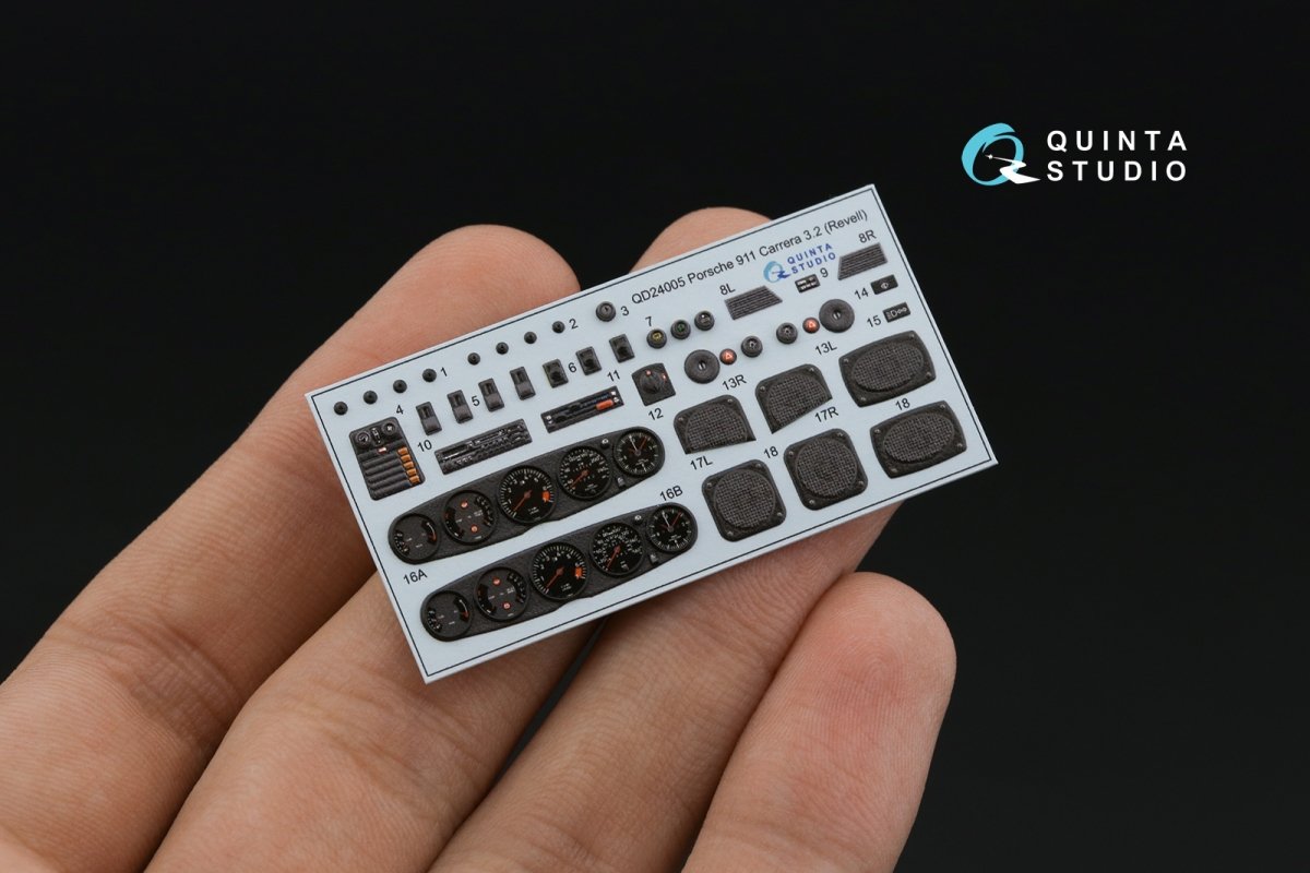 Quinta Studio QD24005 Porsche 911 Carrera 3.2 3D-Printed & coloured ...