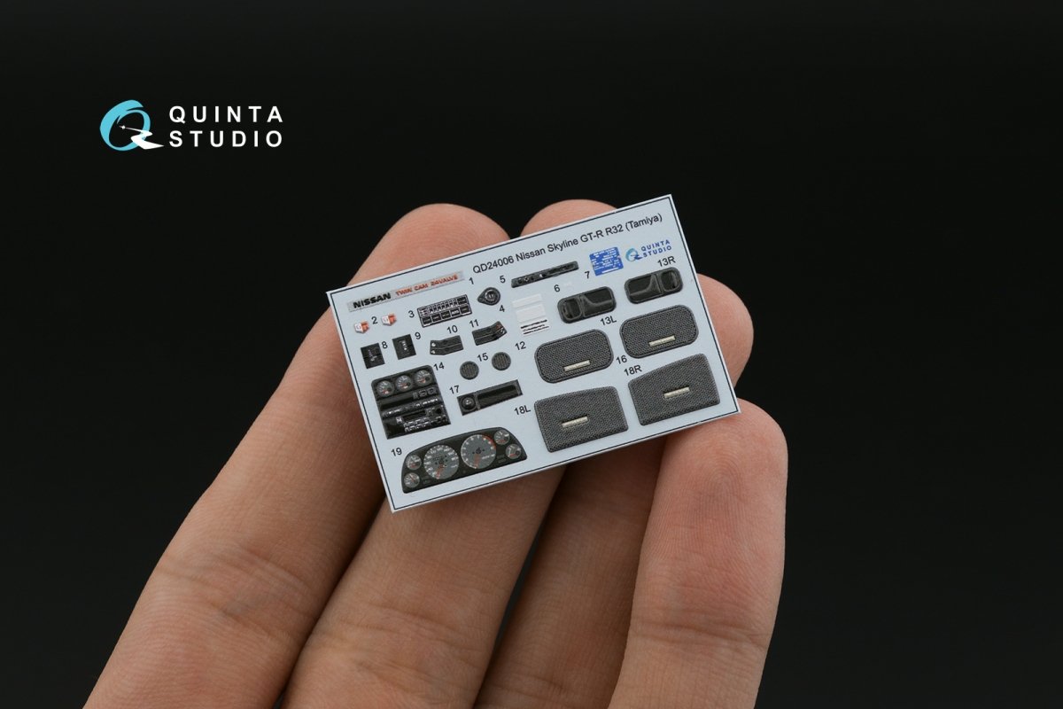 Quinta Studio QD24006 Nissan Skyline GT-R R32 3D-Printed & coloured ...
