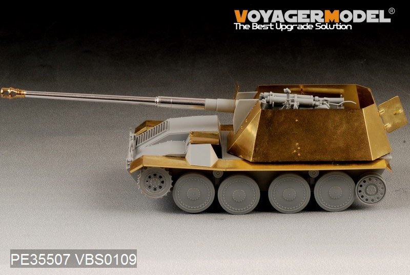 Voyager Model PE35507 WWII German 88mm Pak 43 Waffentrager w fenders ...