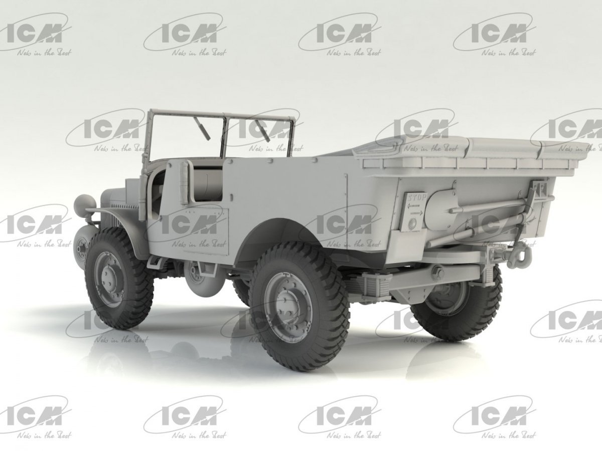 ICM 35573 Laffly (f) Typ V15T WWII German military vehicle 1 35 - Cars ...