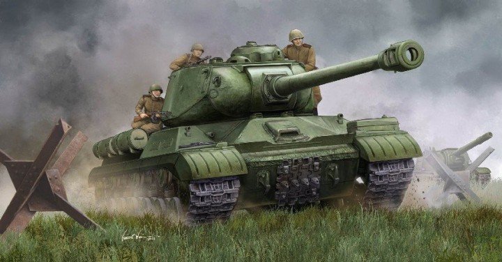 Trumpeter 05590 Soviet JS-2M Heavy Tank Late 1 35 - Tanks - 1939-1945 ...