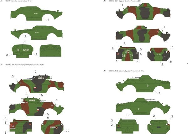 ToRo Model 35D53 - Armoured Scout Car BRDM in Polish service - vol.1 1 ...