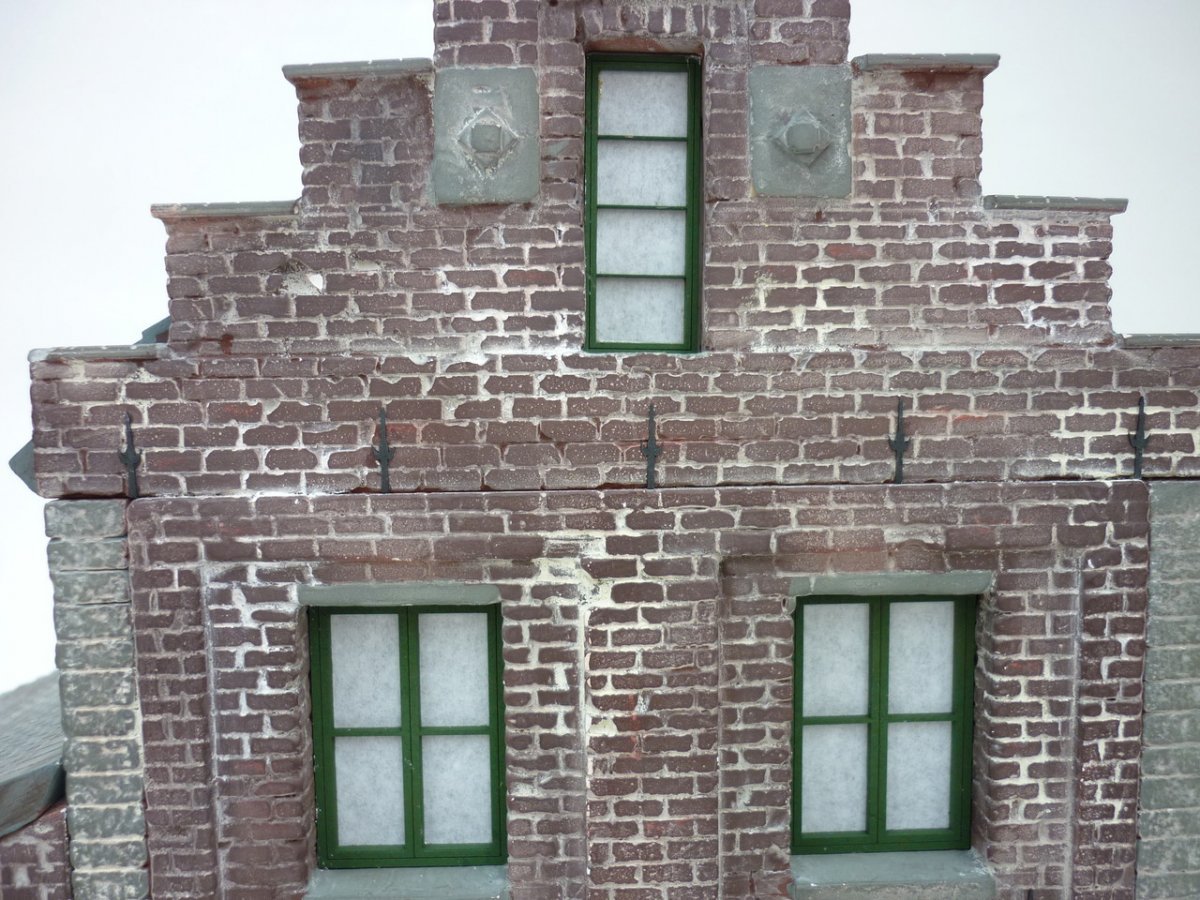 RT-Diorama 35207 Brick House (Modular System) 1 35 - Sceneries ...