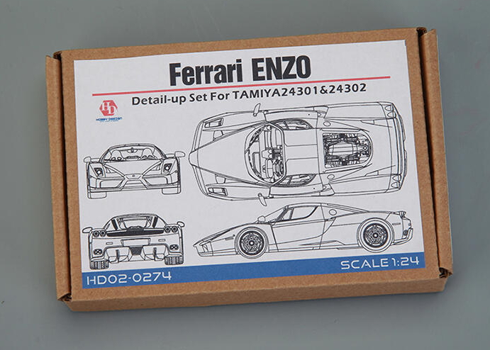 Hobby Design HD02-0274 Ferrari ENZO Detail-up Set for Tamiya 24301 ...