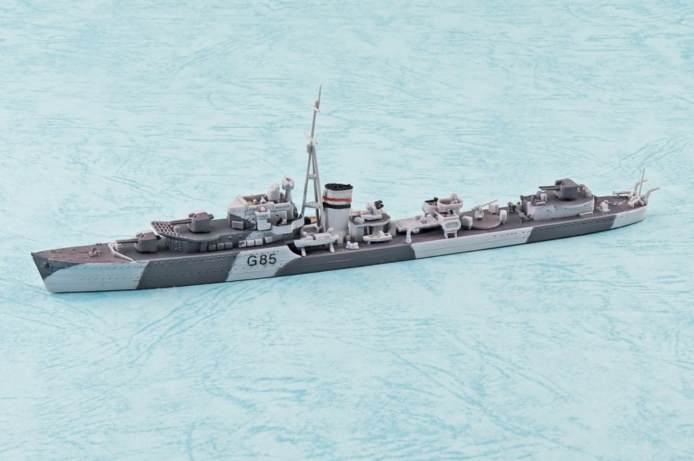 Aoshima 05767 HMS Kent British Heavy Cruiser 1 700 - scale 1:700 ...