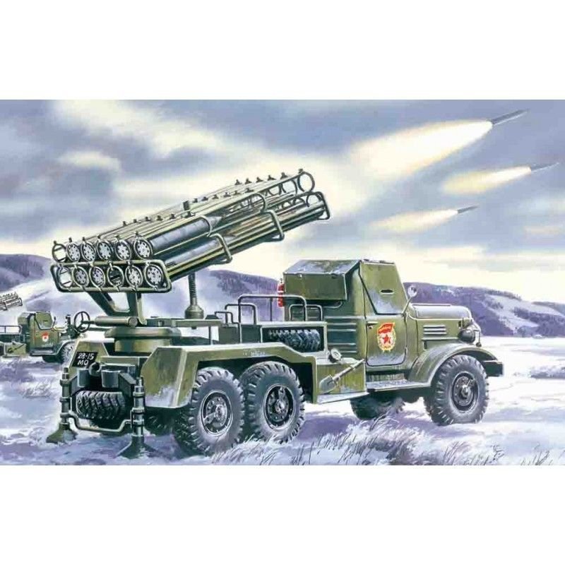 ICM 72591 BM-24-12 Soviet Mutiple Launch Rocket System (1:72) - auf ...