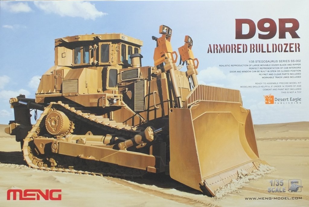 Meng Model SS-002 D9R Doobi Armored Bulldozer (1:35) - auf 1945 - 1 35 ...