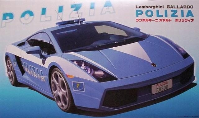 Fujimi 12232 Lamborghini Gallardo Polizia (1:24) - 1:24 - Car models