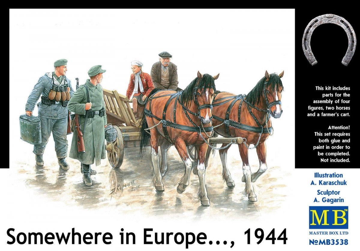 Master Box 3538 Somewhere in Europe.. 1944 (1:35)