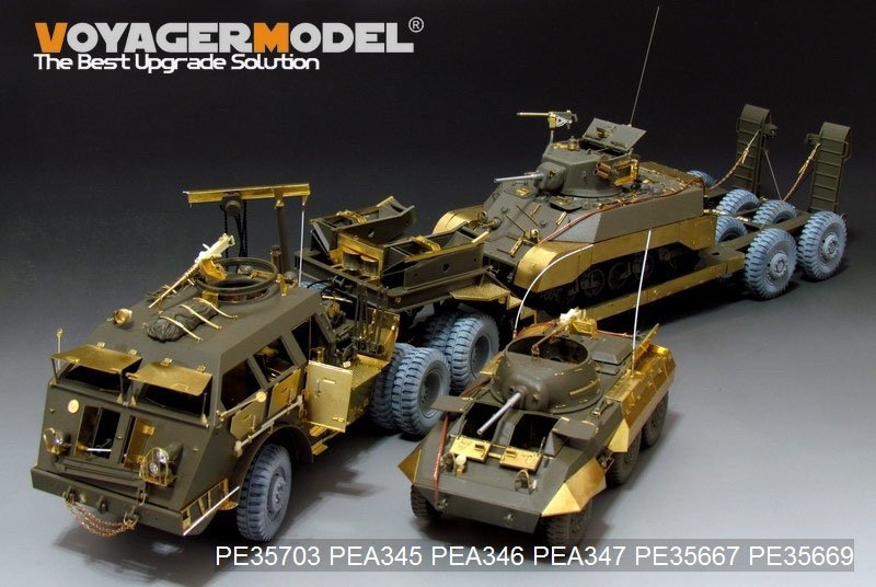 Voyager Model PE35703 WWII US M25 tank transporter (For TAMIYA 35230)1/35