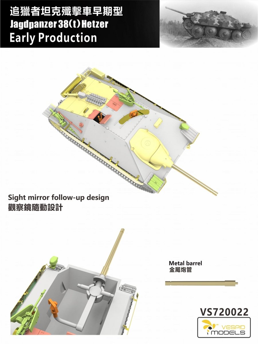 Vespid Models VS720008 Pz.Kpfw.V 'Panther' Ausf.G (with F.G.1250 ...