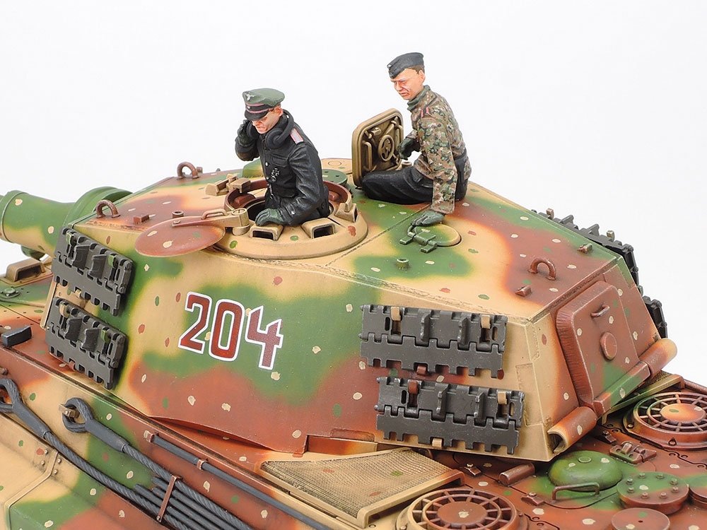 Tamiya 1:35 German King Tiger (Ardennes Front) (35252), plastmodel.pl