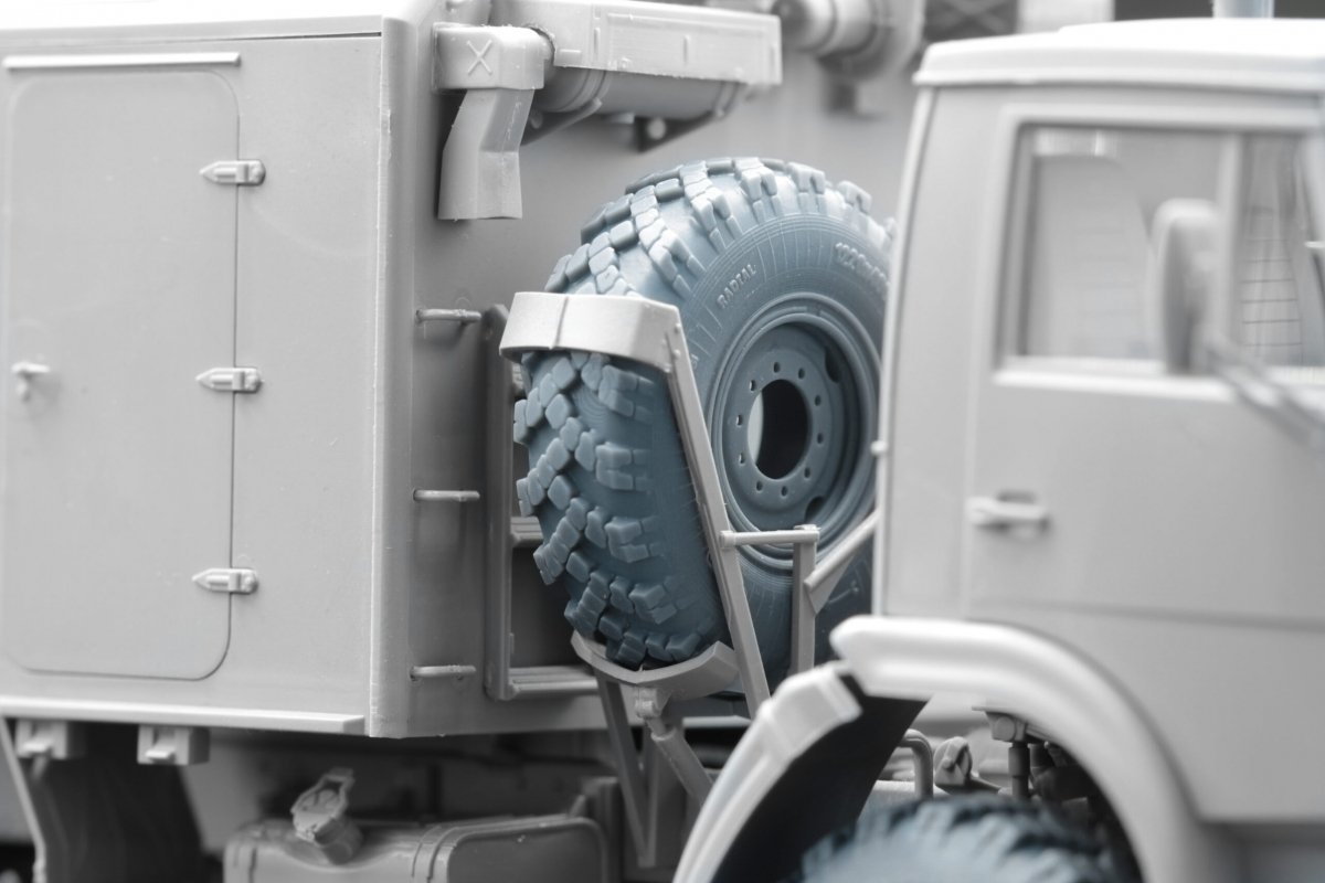 ScaleX WM 35009S Kamaz 4310 Sagged wheel set (for Trumpeter) 1 35 - ScaleX - skala 1 35 ...