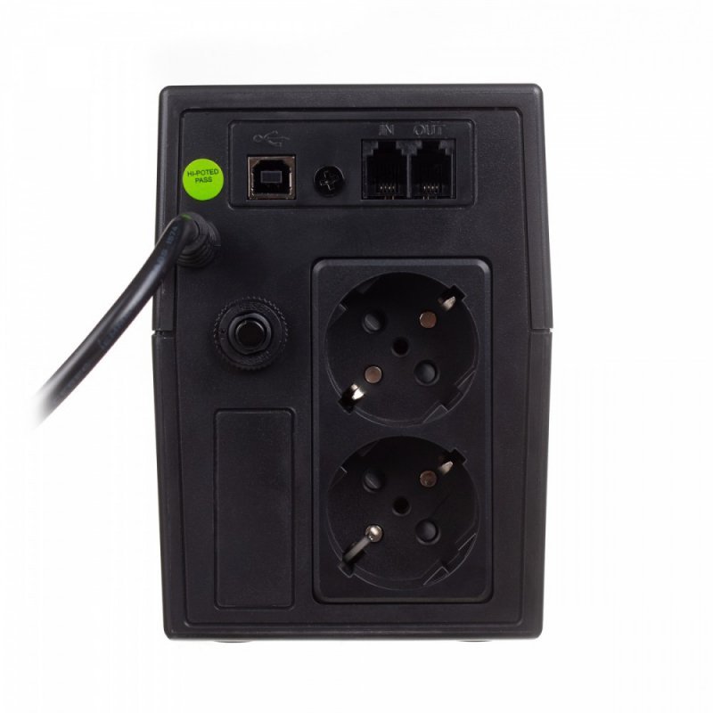 Digitus Zasilacz awaryjny UPS Line-Ineractive LED, 800VA 480W, 1x12V ...