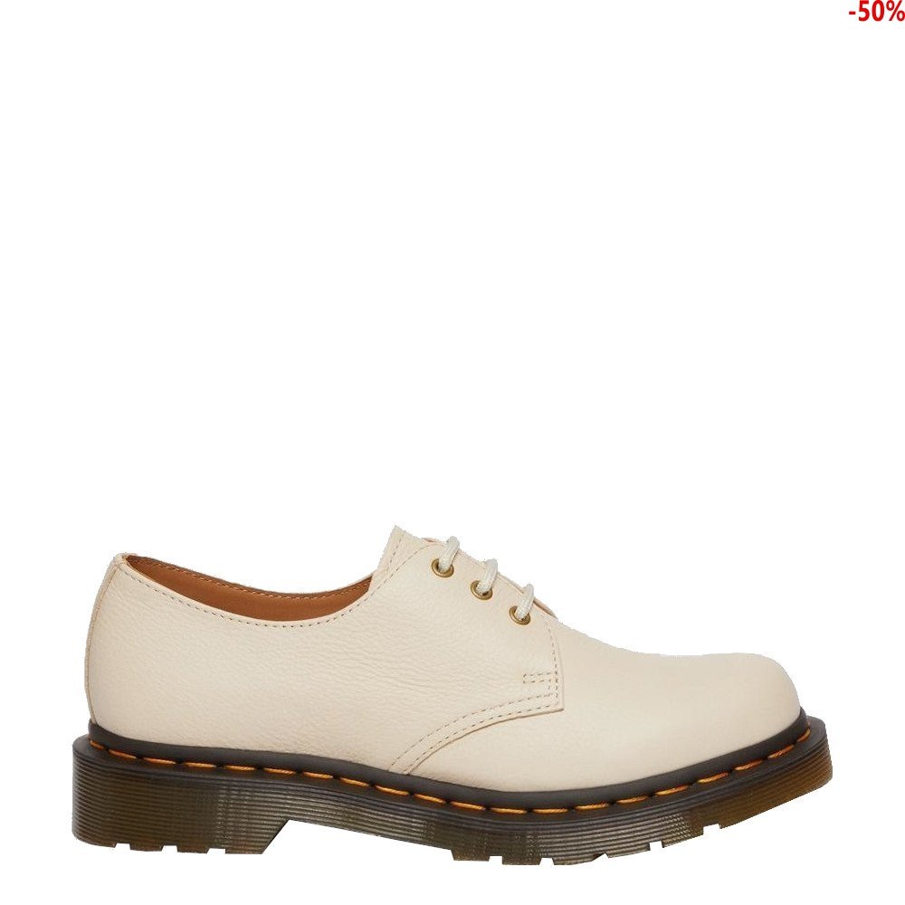 Półbuty Dr. Martens 1461 Parchment Beige Virginia 24256292