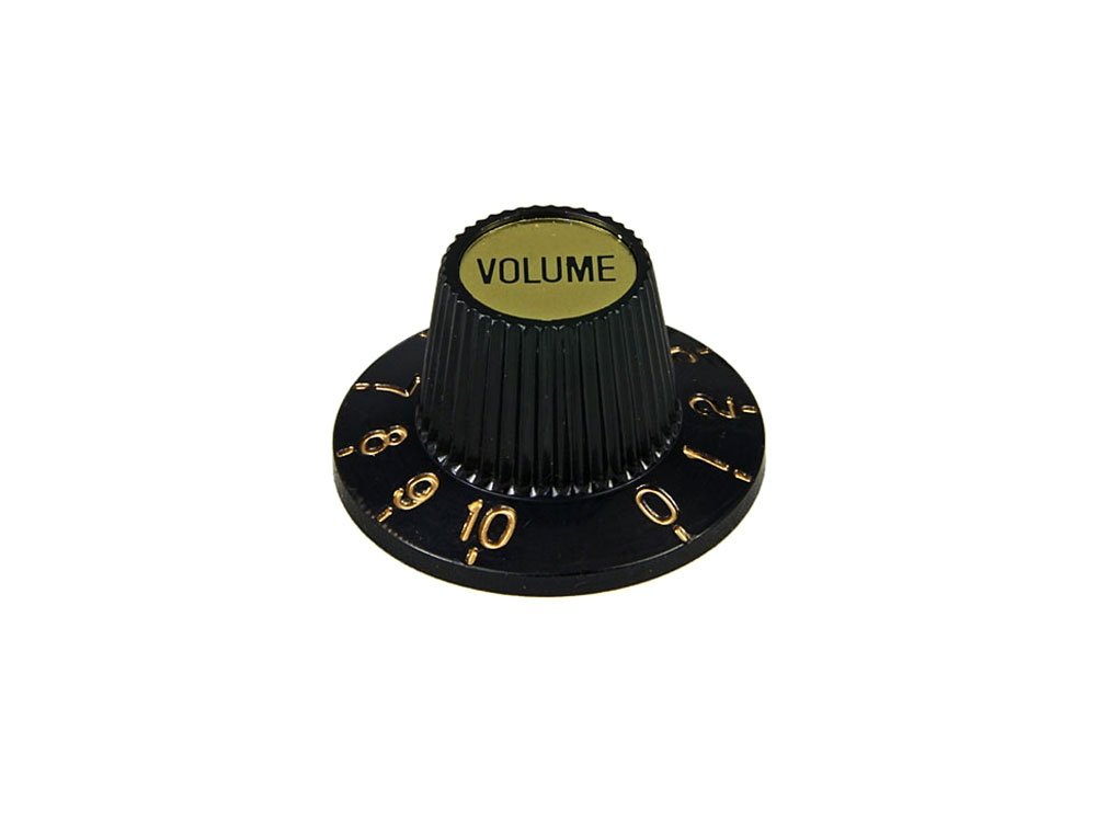 Gałka gitarowa VPARTS VKN-600 Witch Hat Vol (GD) - Gałki i nakładki ...