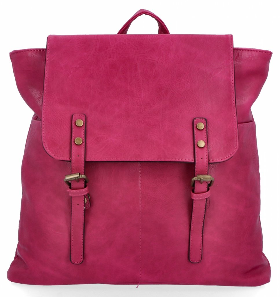 Dámská kabelka batůžek Hernan fuchsiová HB0230 - Dámský batoh a4 ...