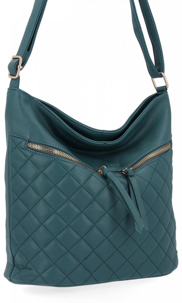 Pikowana Torebka Damska Listonoszka firmy Herisson 1052L2091 Morska ...