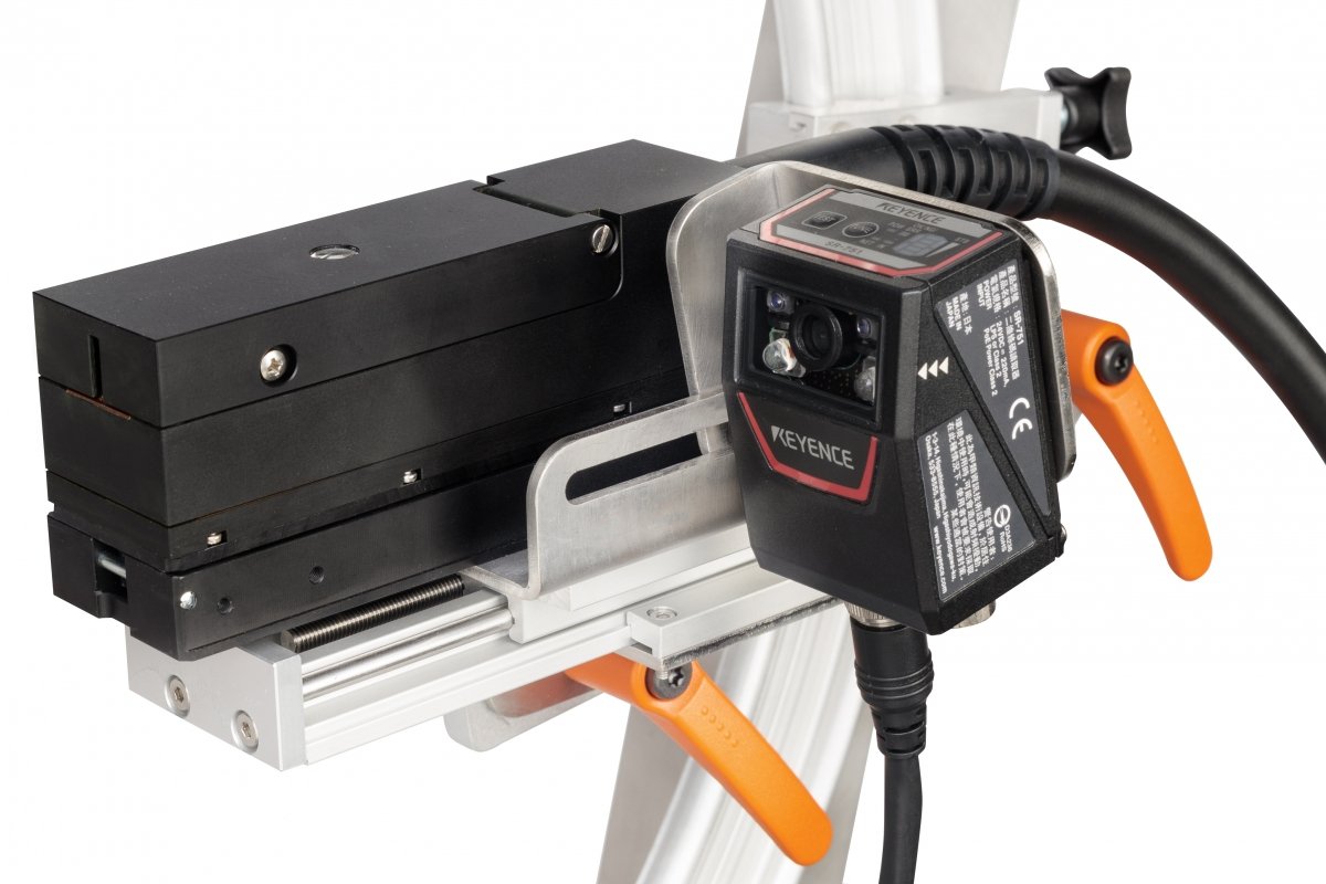 Coding station with radial printhead adjustment mechanism - Coding-machines