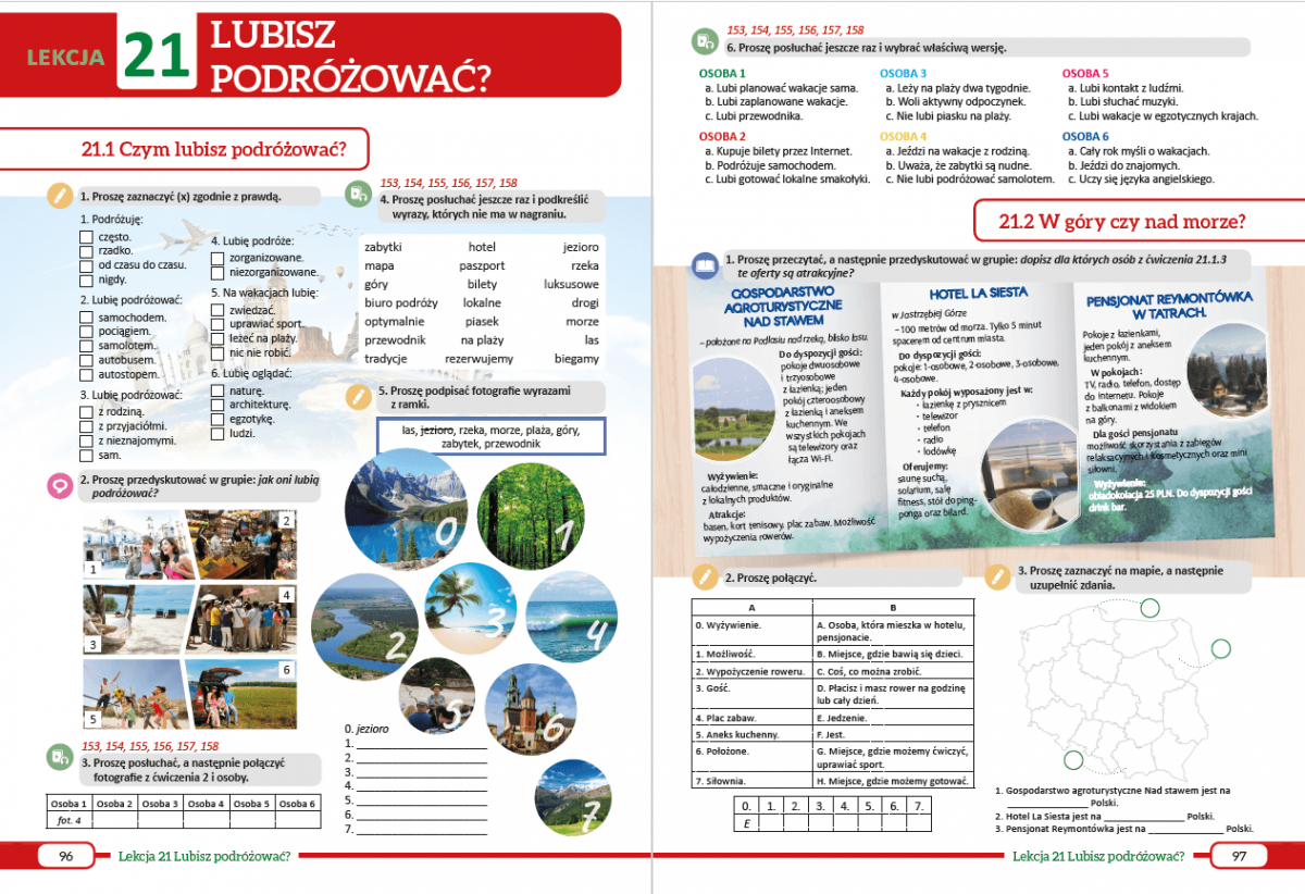 Polski jest COOL A1 część II. Książka studenta i ćwiczenia + nagrania ...