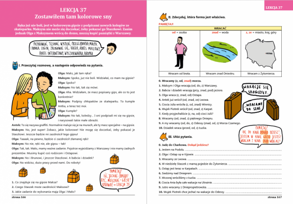 Raz, dwa, trzy i po polsku mówisz TY! Tom 2. Podręcznik do nauki języka ...