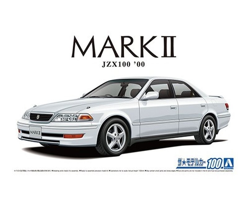 Aoshima 06220 1 24 MC#100 Toyota JZX100 Mark II Tourer V '00 - Aoshima ...