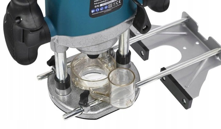 Frezarka górnowrzecionowa do drewna 1200W 6 8mm płynna regulacja ...