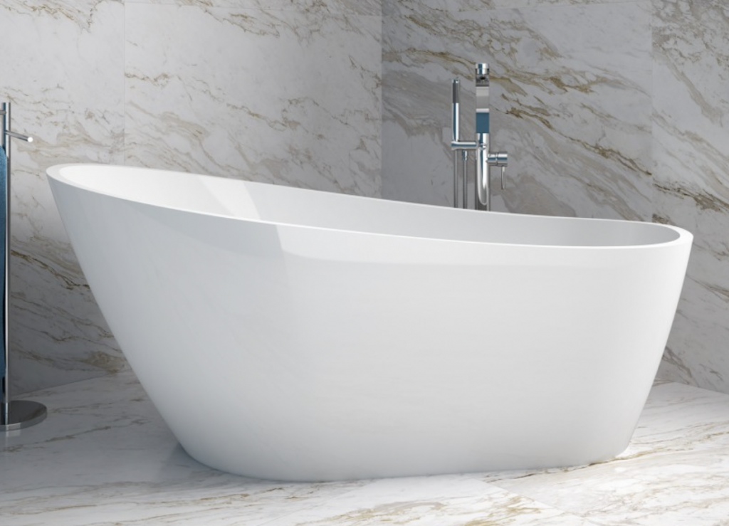 Besco Melody wanna wolnostojąca 150 + maskownica syfonu z przelewem ...