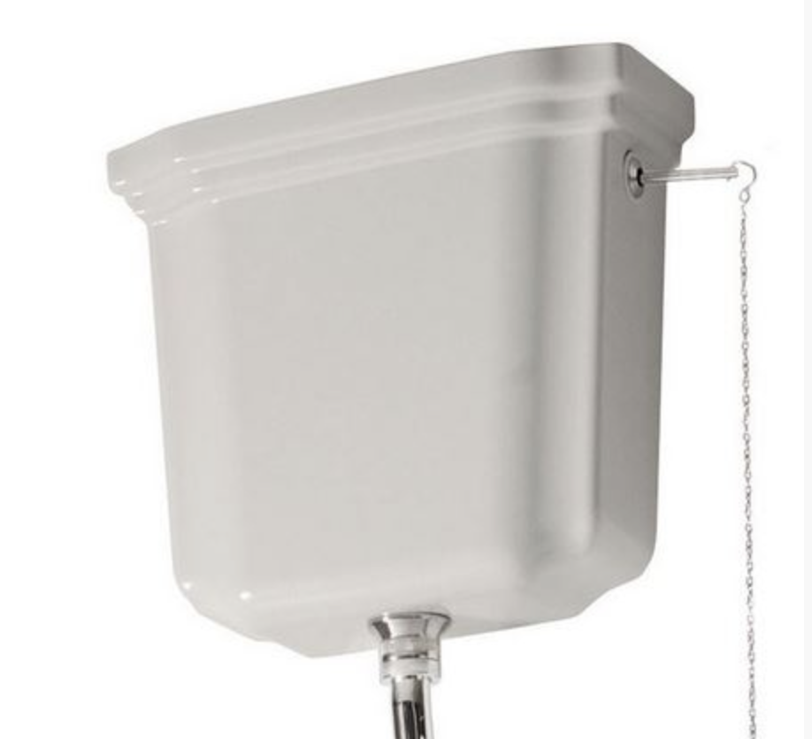 Kerasan Waldorf Zbiornik WC ceramiczny górnopłuk, biały 418001 - Kompakty