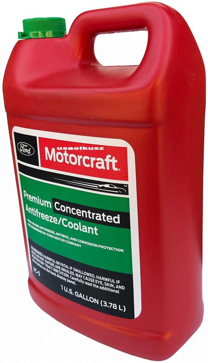 Płyn chłodniczy zielony koncentrat Motorcraft VC5 VC-5 Ford Lincoln ...