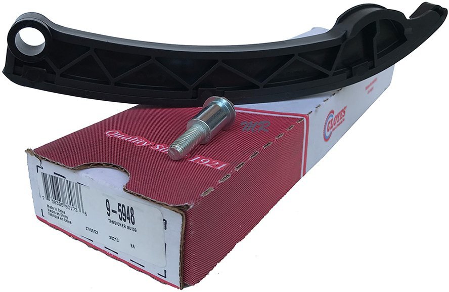 Prowadnica ślizg napinacza łańcucha rozrządu prawy Chevrolet Camaro 2,0 ...